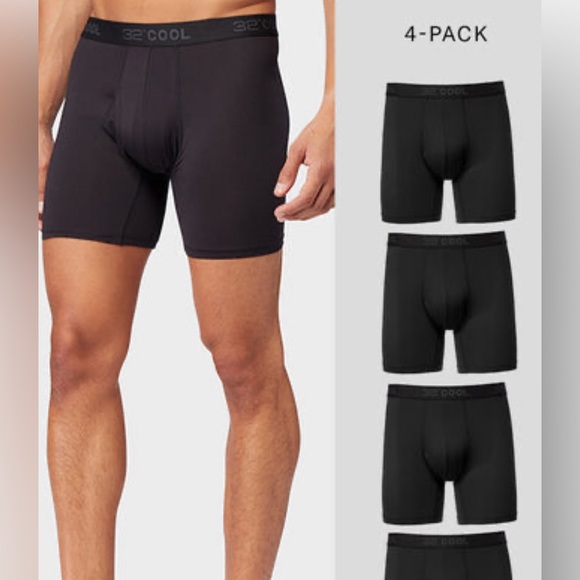 32 Degrees | Underwear & Socks | 32 Degrees Mens Boxer Briefs Pkg Of 4 ...